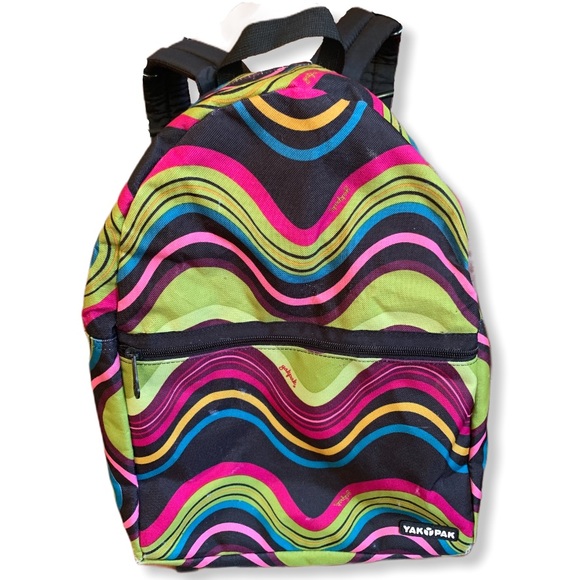 Yak Pak | Bags | Colorful Full Size Yak Pak Backpack | Poshmark